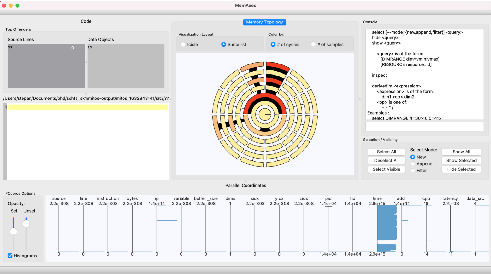 MemAxes – DEEP-Projects